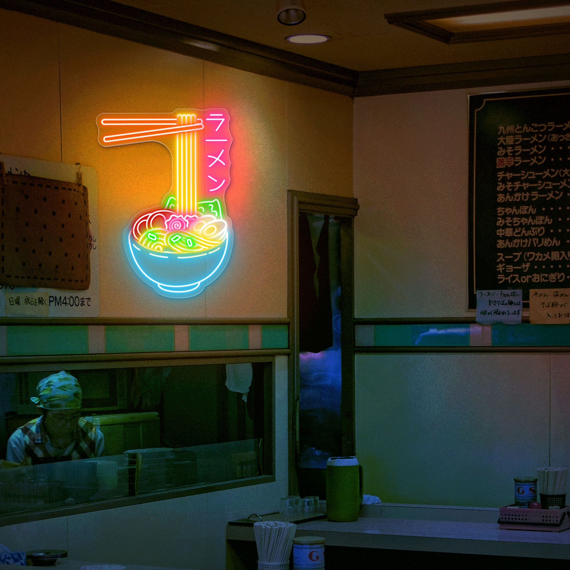 Delicious Flying Noodles Japanesse Ramen Sign Neon Ramen - Etsy