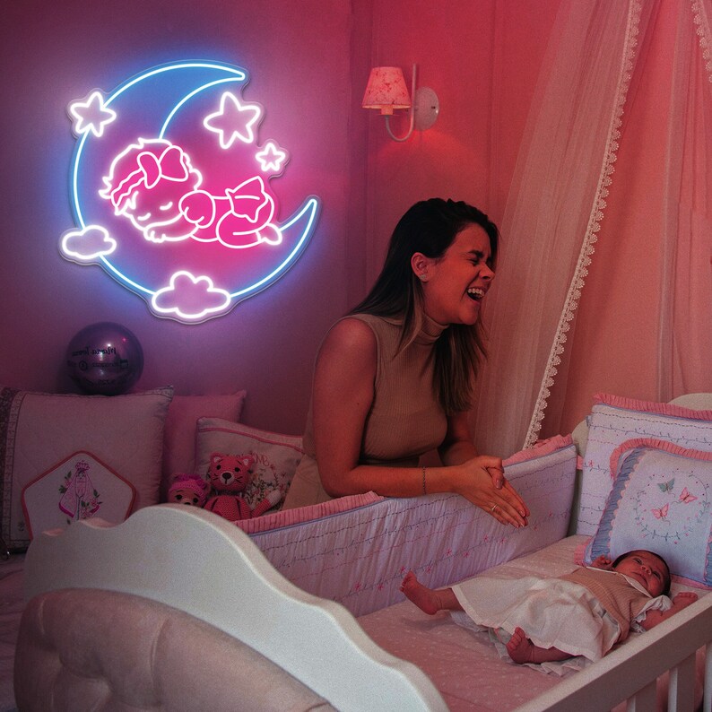 Baby Shower Neon Sign, Baby Newborn Sign, Baby Boy/girl Neon Light ...