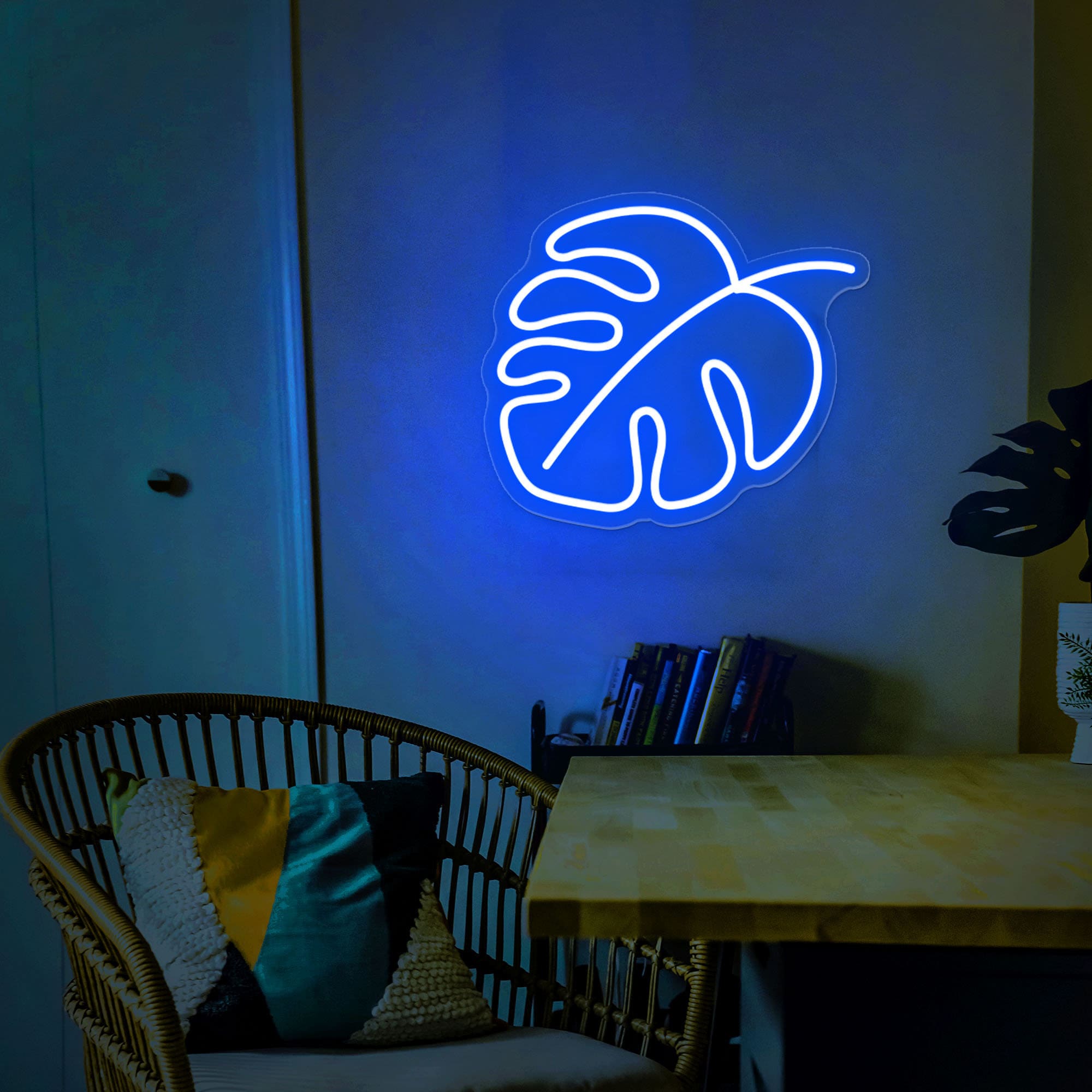 Monstera Leaf LED Neon Sign Green Leaf Neon Sign Plant Neon - Etsy