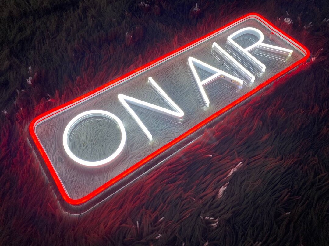 On Air Neon Light,on Air Neon Sign,on Air Led Light,on Air Sign LED Rgb ...