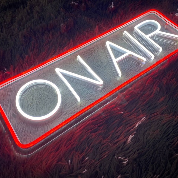 Custom Neon on Air Signs - Etsy