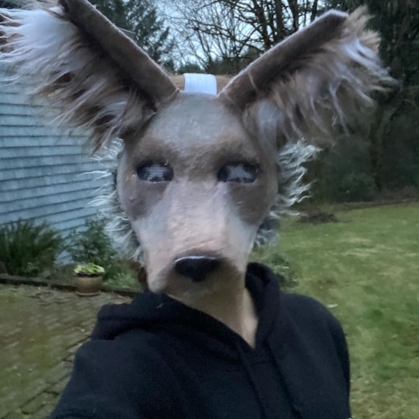 Coyote Mask - Etsy