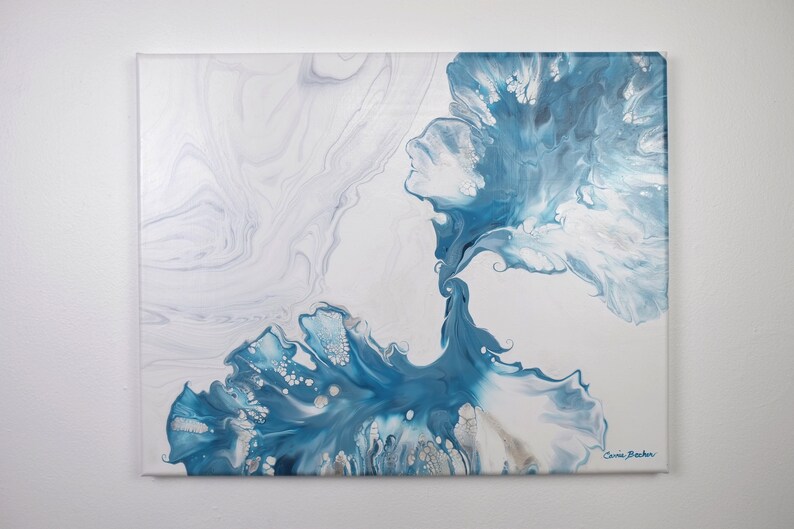 Abstract Modern Painting - Peaceful Wall Art - Etsy