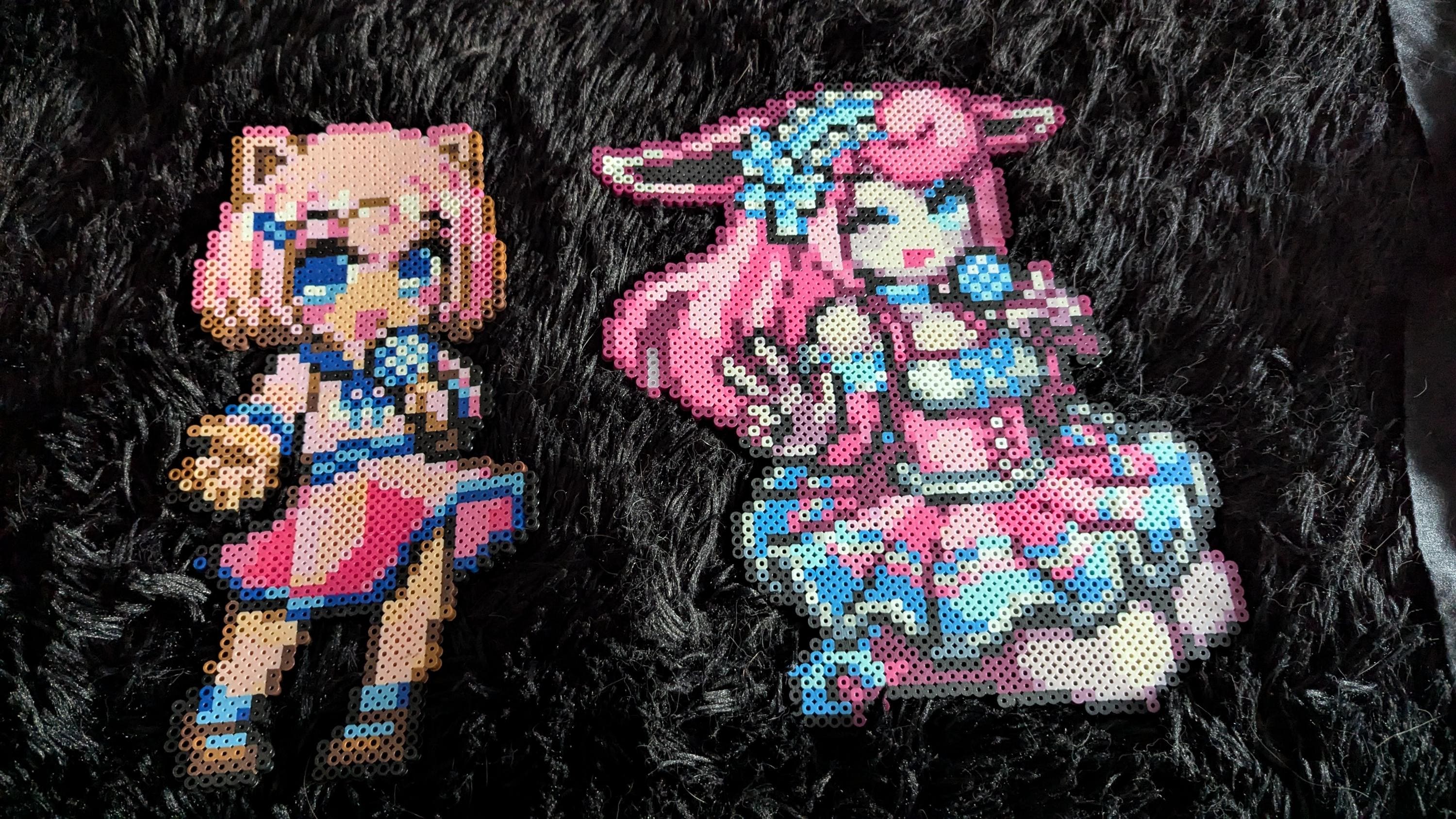 Moémon Perler: Jigglypuff & Wigglytuff - Etsy