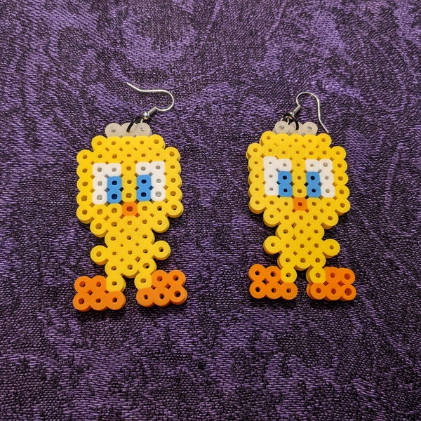 Perler Earrings - Etsy
