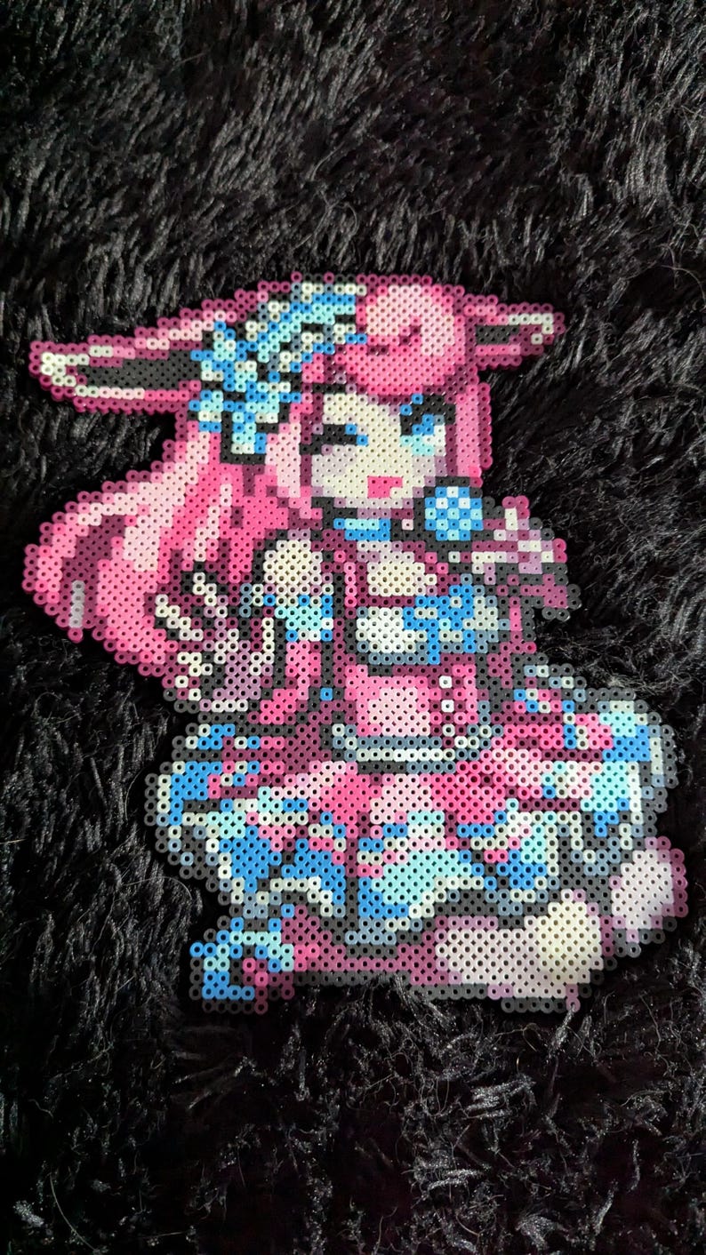 Moémon Perler: Jigglypuff & Wigglytuff - Etsy