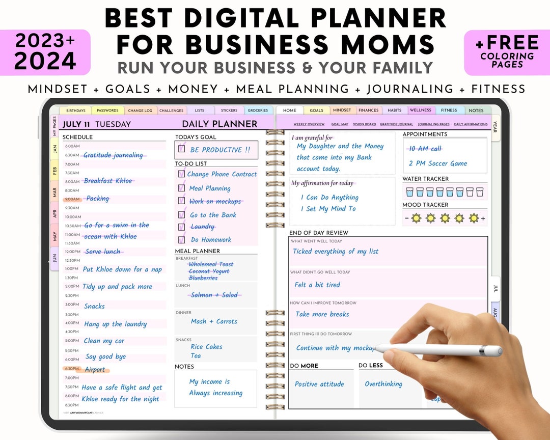 Digital Planner, Dated Goodnotes Planner, iPad Planner, 2023 Planner ...
