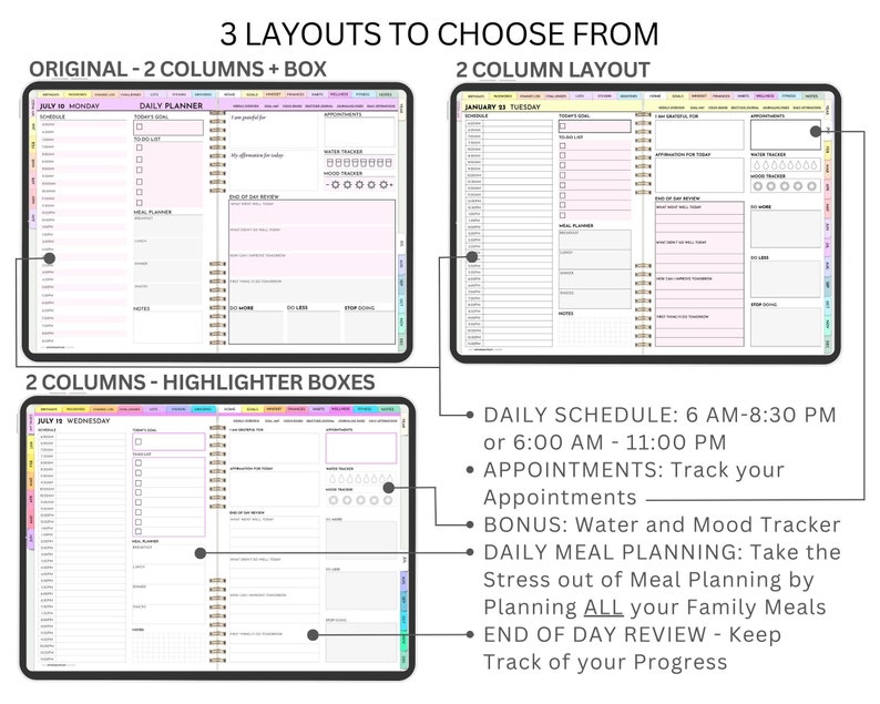 Digital Planner, Dated Goodnotes Planner, iPad Planner, 2025 Planner ...