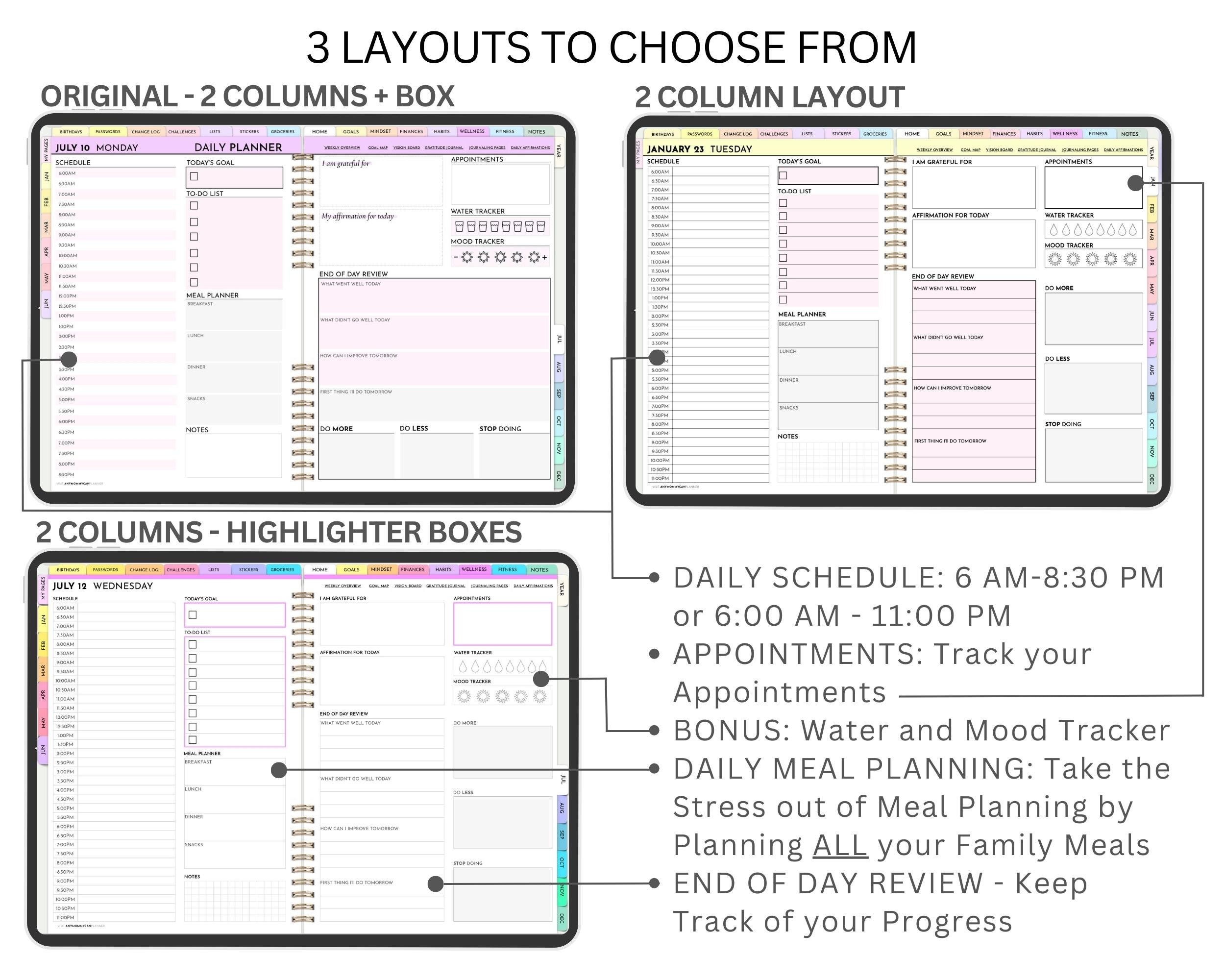 Digital Planner, Dated Goodnotes Planner, iPad Planner, 2025 Planner ...