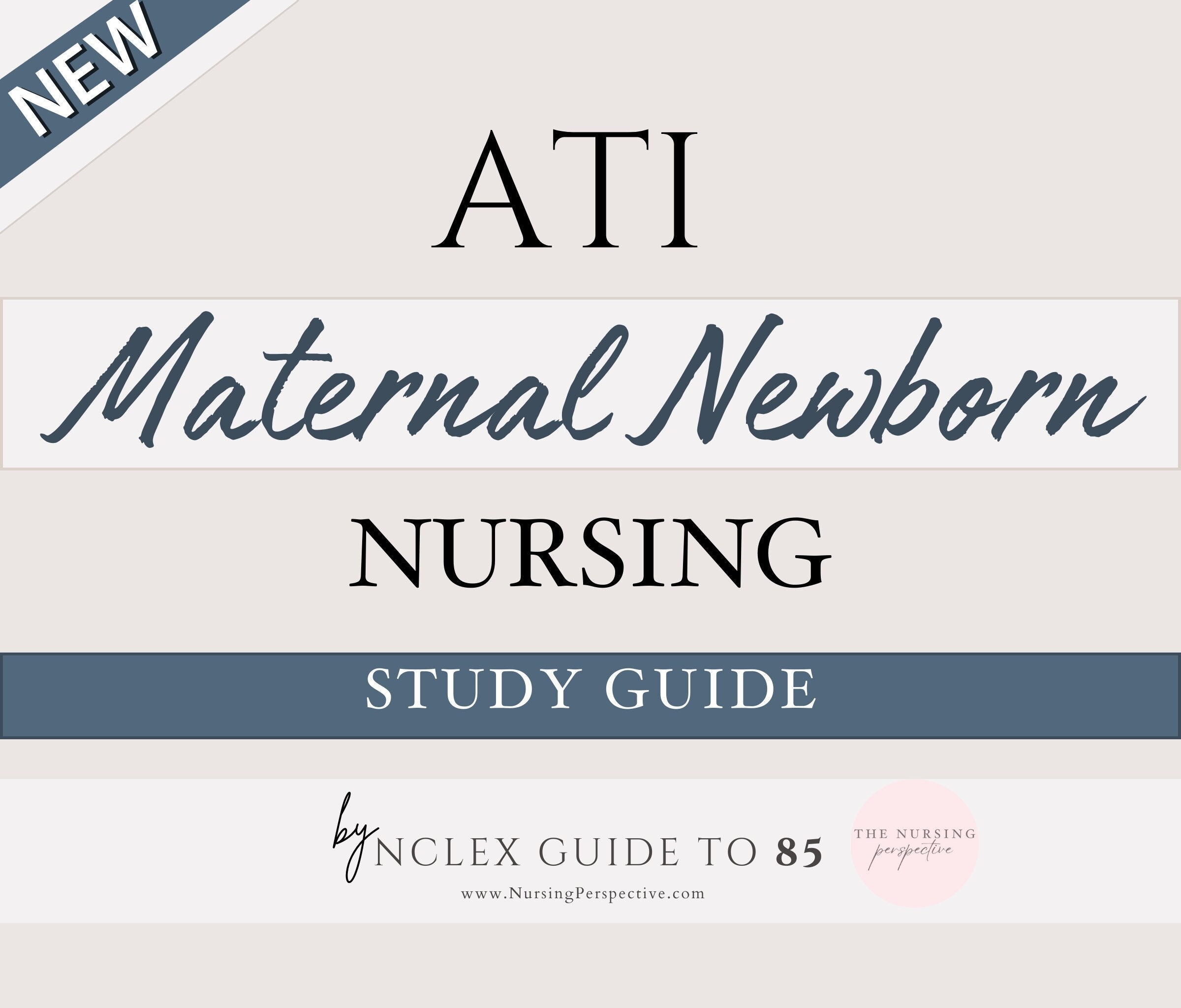 ATI RN Maternal Newborn Nursing Study Guide (PDF Download) - Etsy