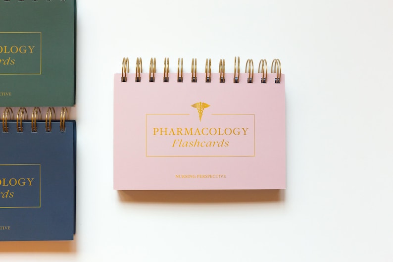 Pharmacology Flashcards | Nursing Student Pharm Index Cards | Nursing ...