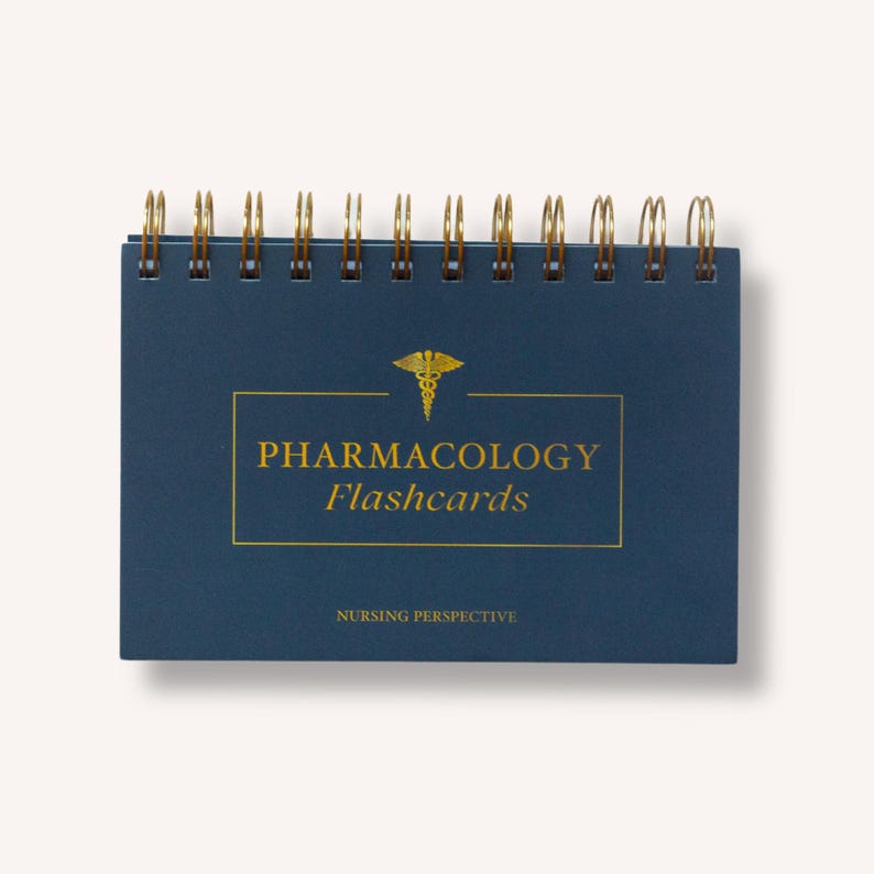 Pharmacology Flashcards | Nursing Student Pharm Index Cards | Nursing ...