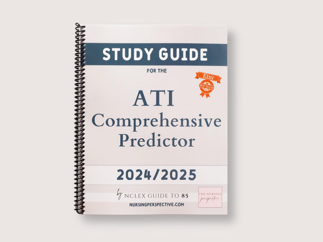 ATI Comprehensive Predictor Study Guide: 2025 Edition (spiral Bound) - Etsy