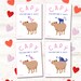 Printable Capybara Valentine's Day Cards | Capybara Classroom Valentine ...