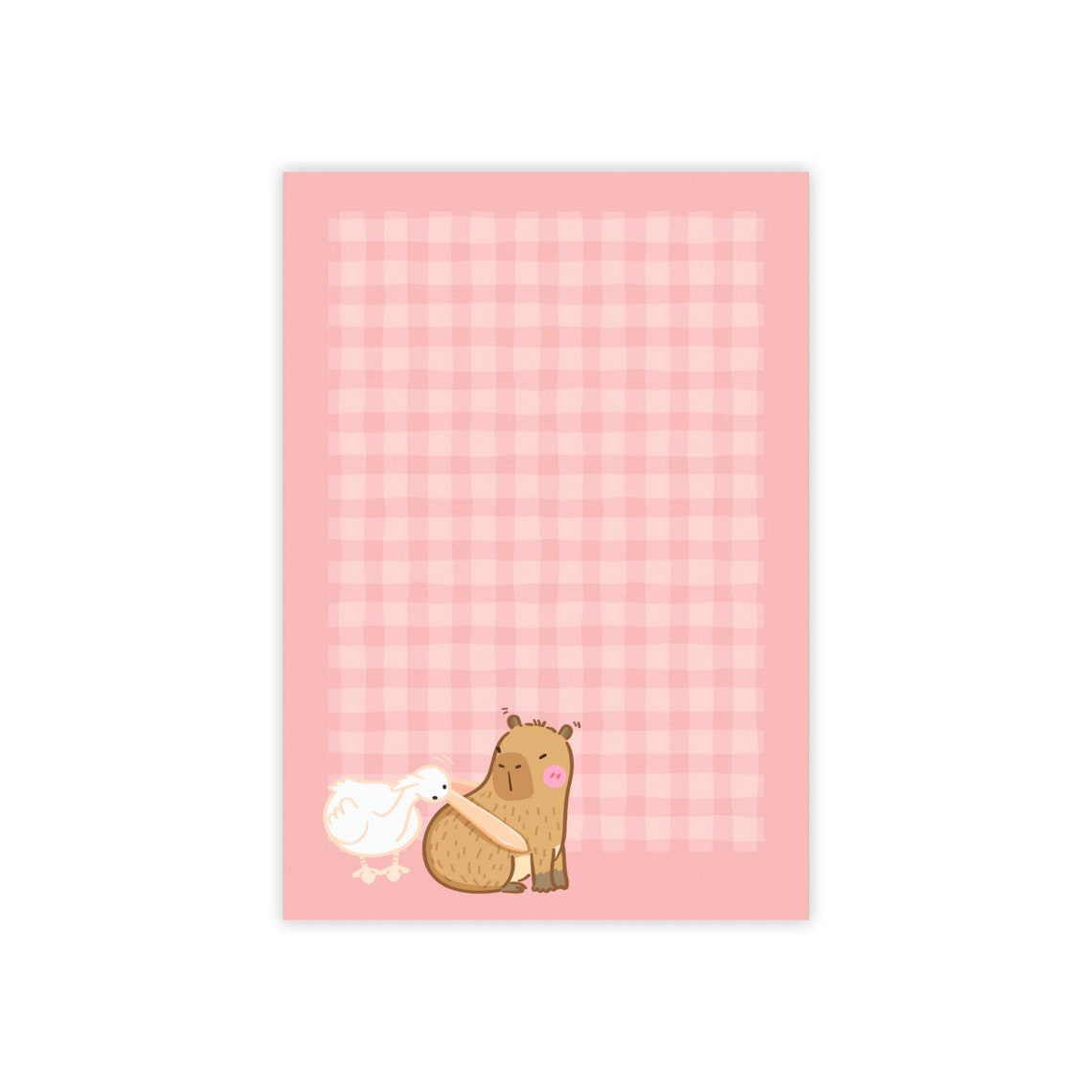 Capybara Sticky Notes Capybara Post-it® Note Pad Kawaii - Etsy