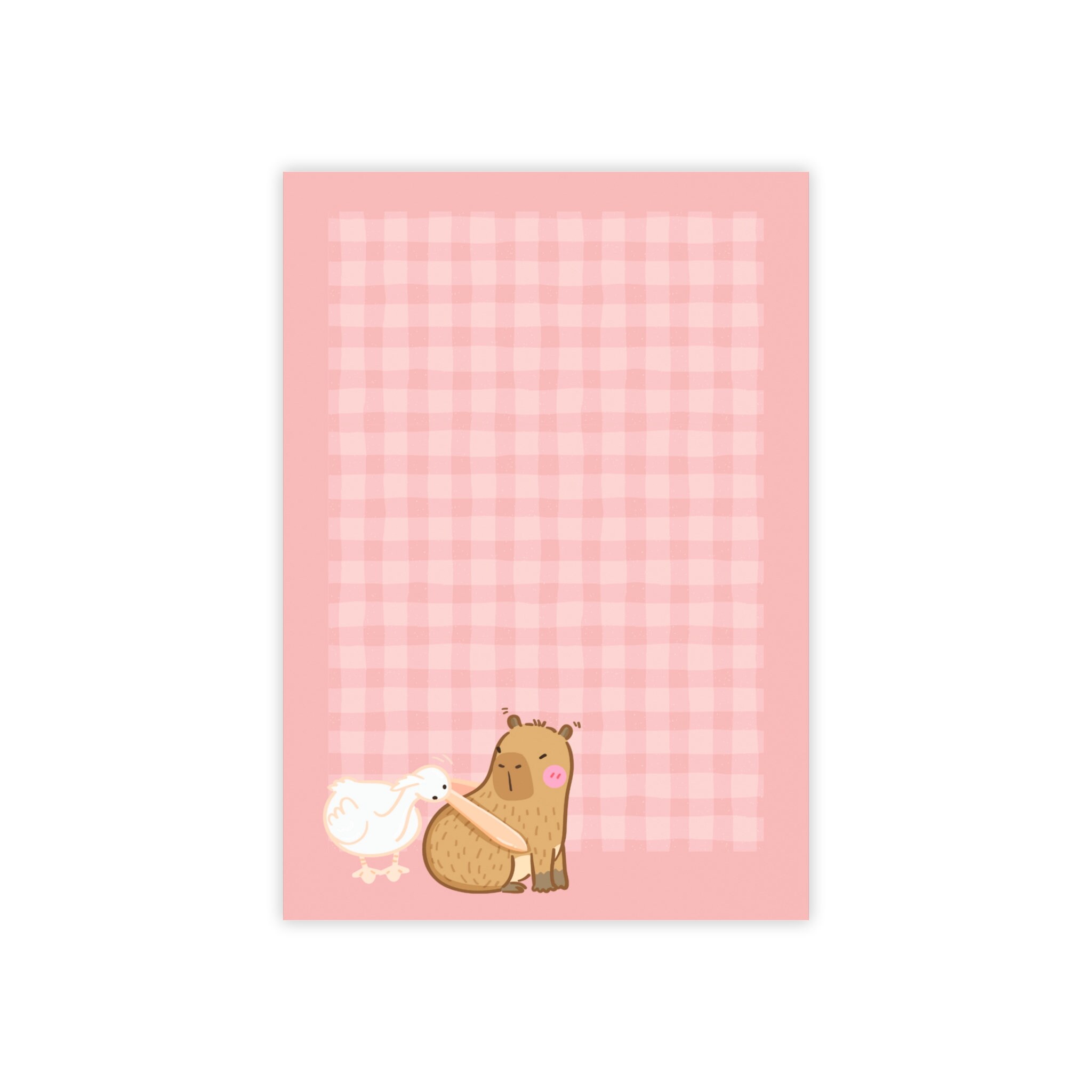 Capybara Sticky Notes Capybara Post-it® Note Pad Kawaii - Etsy