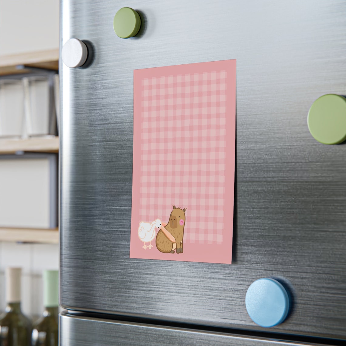 Capybara Sticky Notes Capybara Post-it® Note Pad Kawaii - Etsy