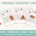 Printable Capybara Valentine's Day Cards | Capybara Classroom Valentine ...