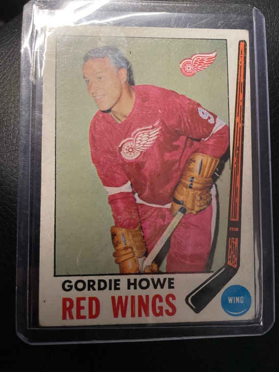 Gordie Howe Jersey Card