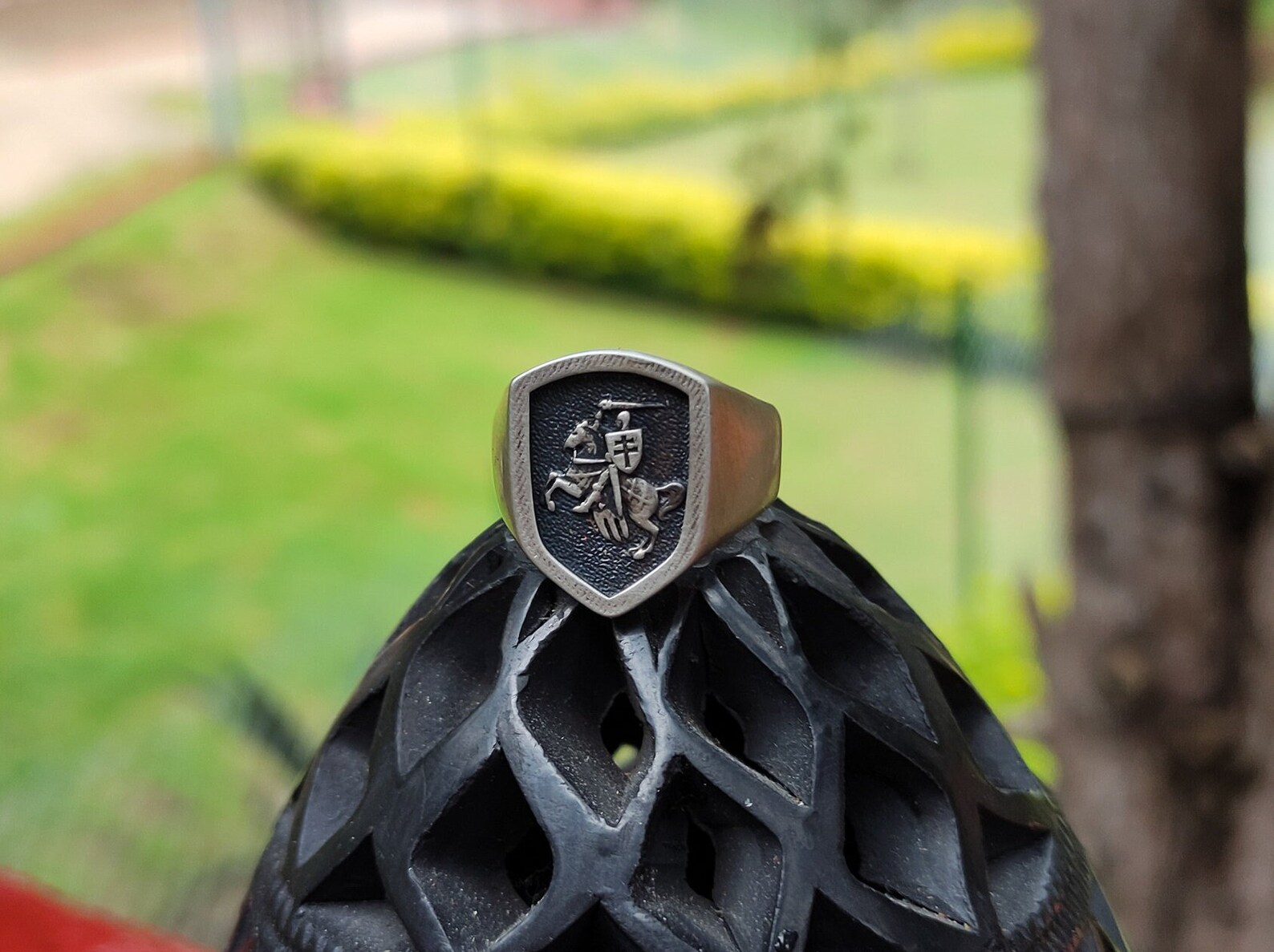 Made to Order! Sterling Silver Ring "pagonya" National Emblem of ...