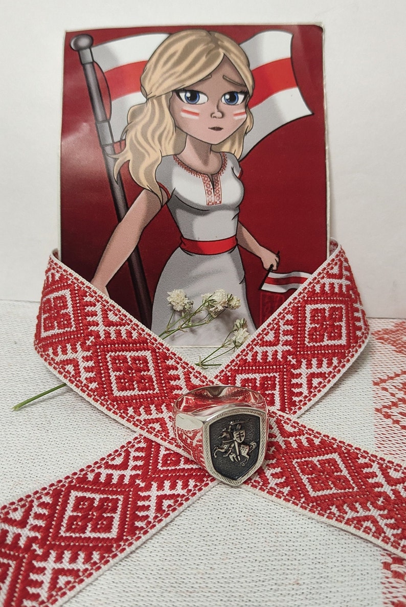 Made to Order! Sterling Silver Ring "pagonya" National Emblem of ...