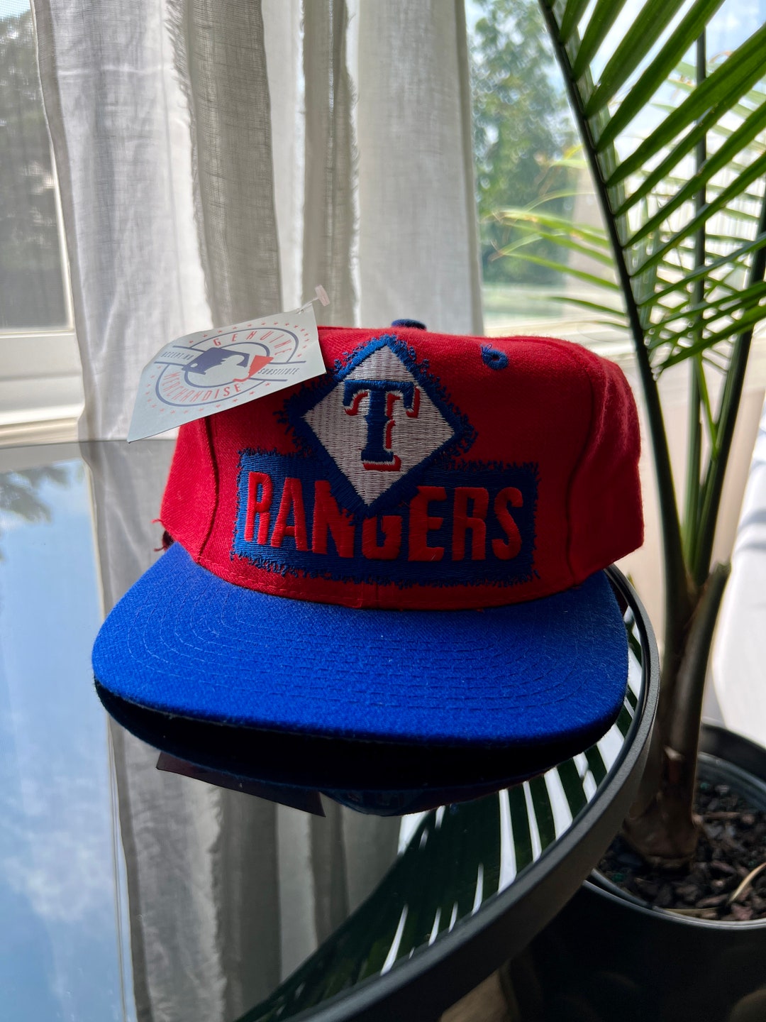 RARE Texas Rangers Vintage 90s Signatures Sportswear Snapback - Spray ...