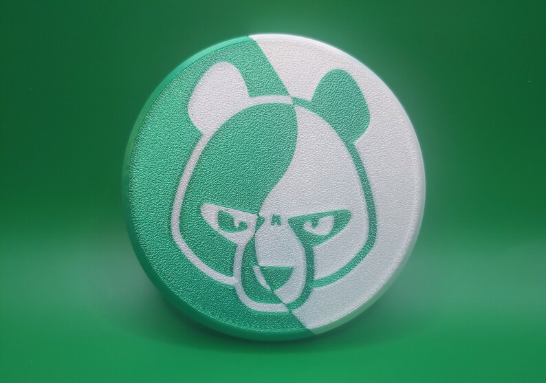 Personalized Panda Disc Golf Mini | Disc Golf | Disc Golfer Gift | Disc ...
