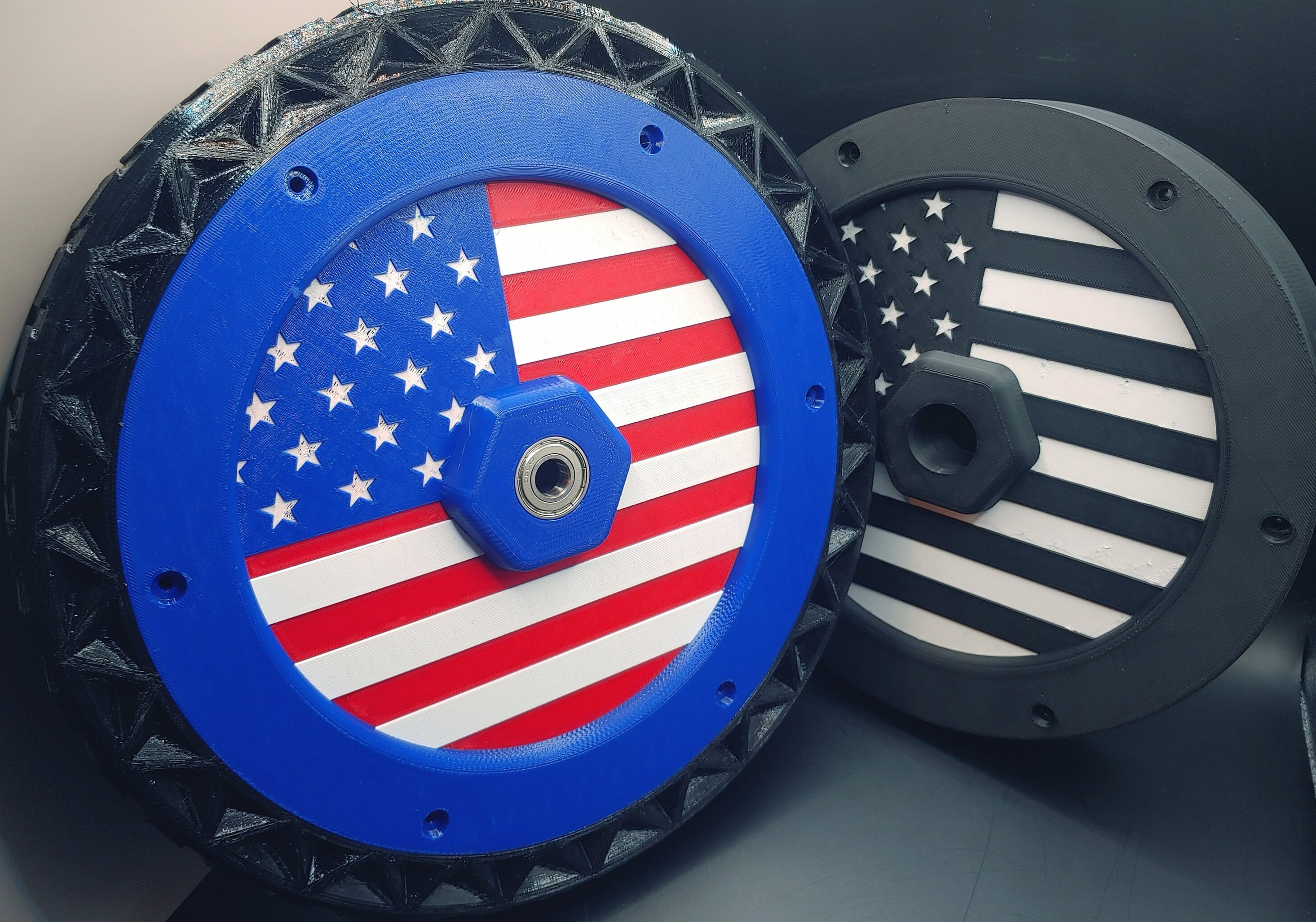 Flag Disc Golf Cart Wheels | Disc Golf Cart Wheels | American Disc Golf ...