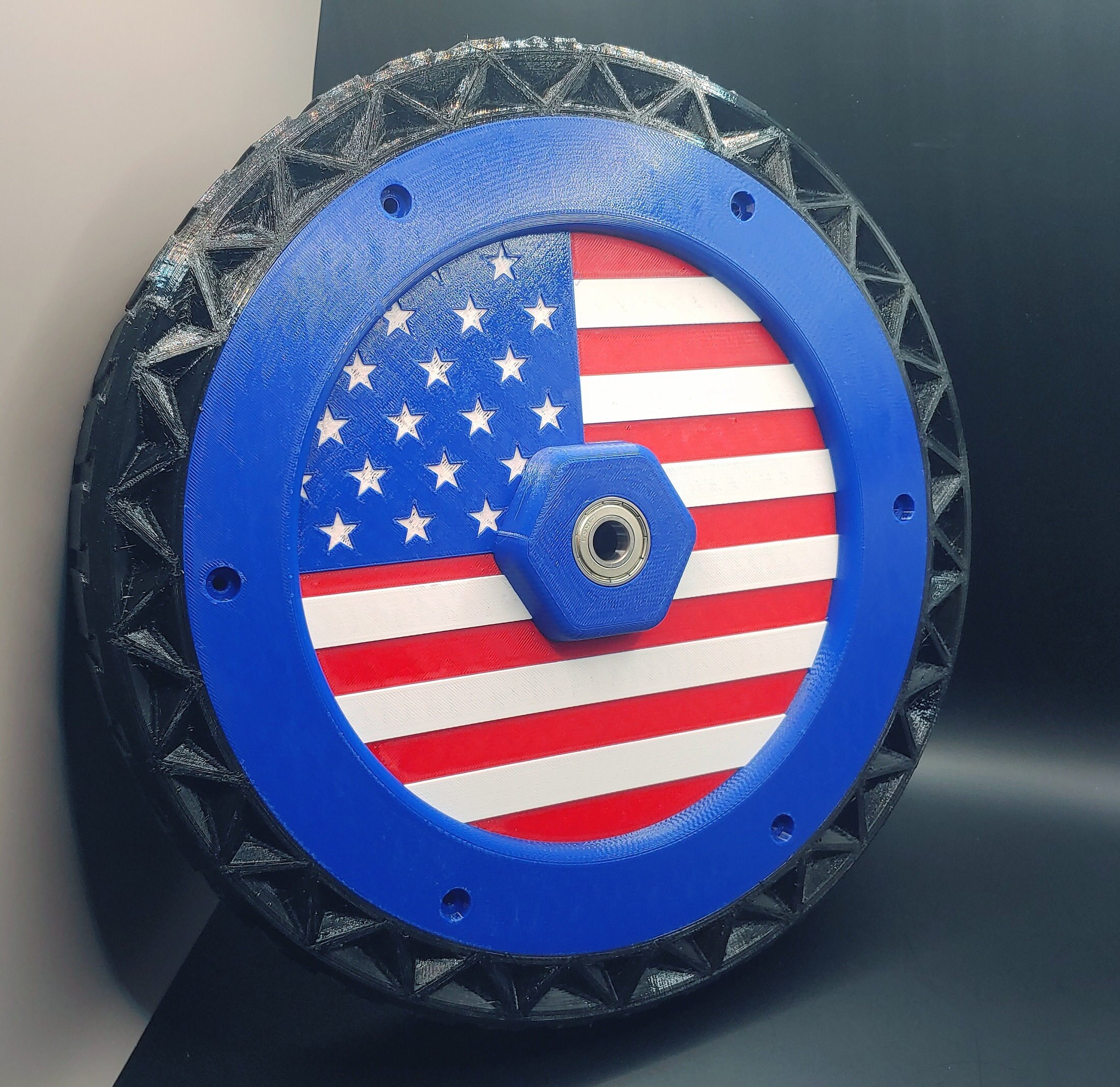 Flag Disc Golf Cart Wheels | Disc Golf Cart Wheels | American Disc Golf ...