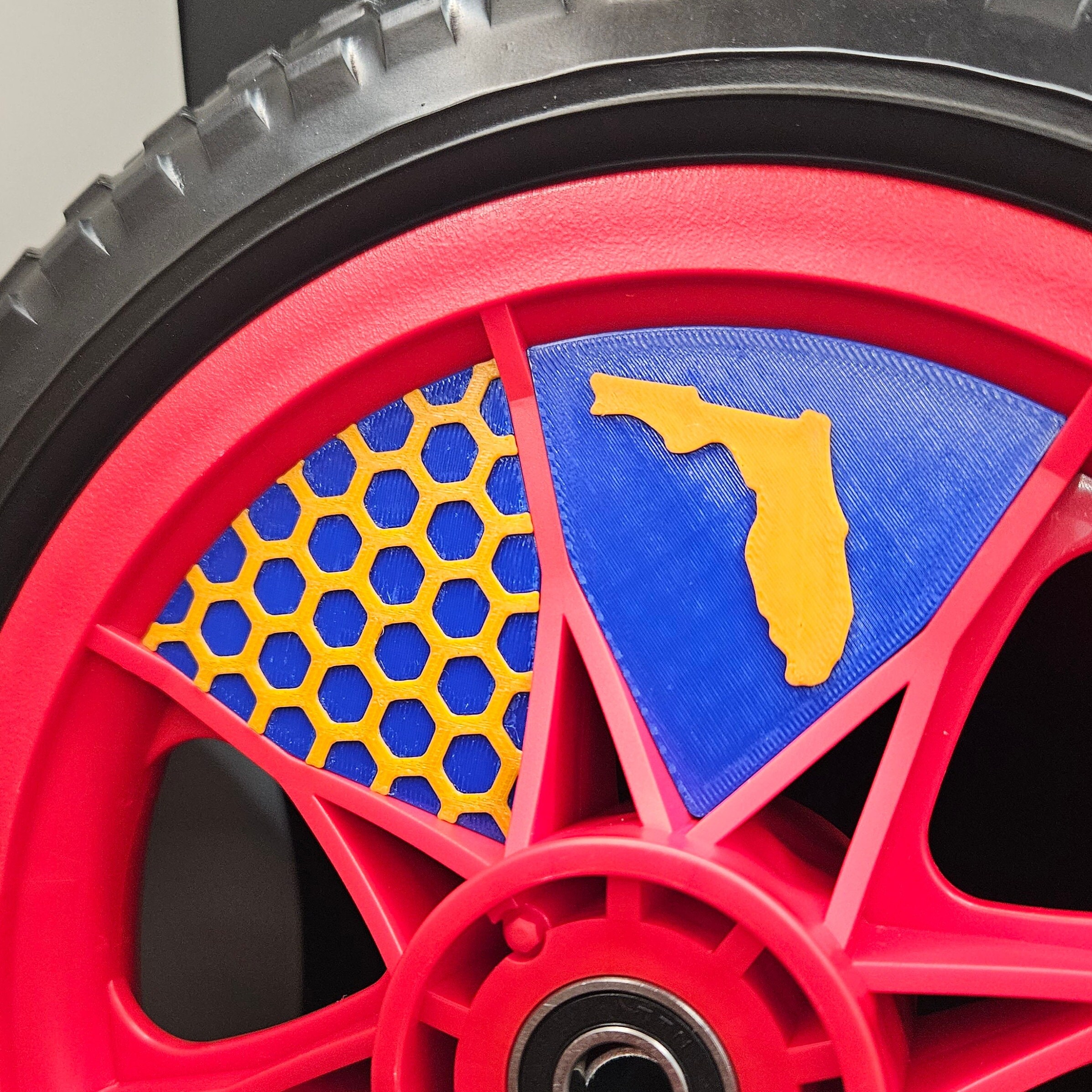 Hexagon Slot Hubcap | Disc Golf Tire Slot Hubcap | Disc Golf Rim ...