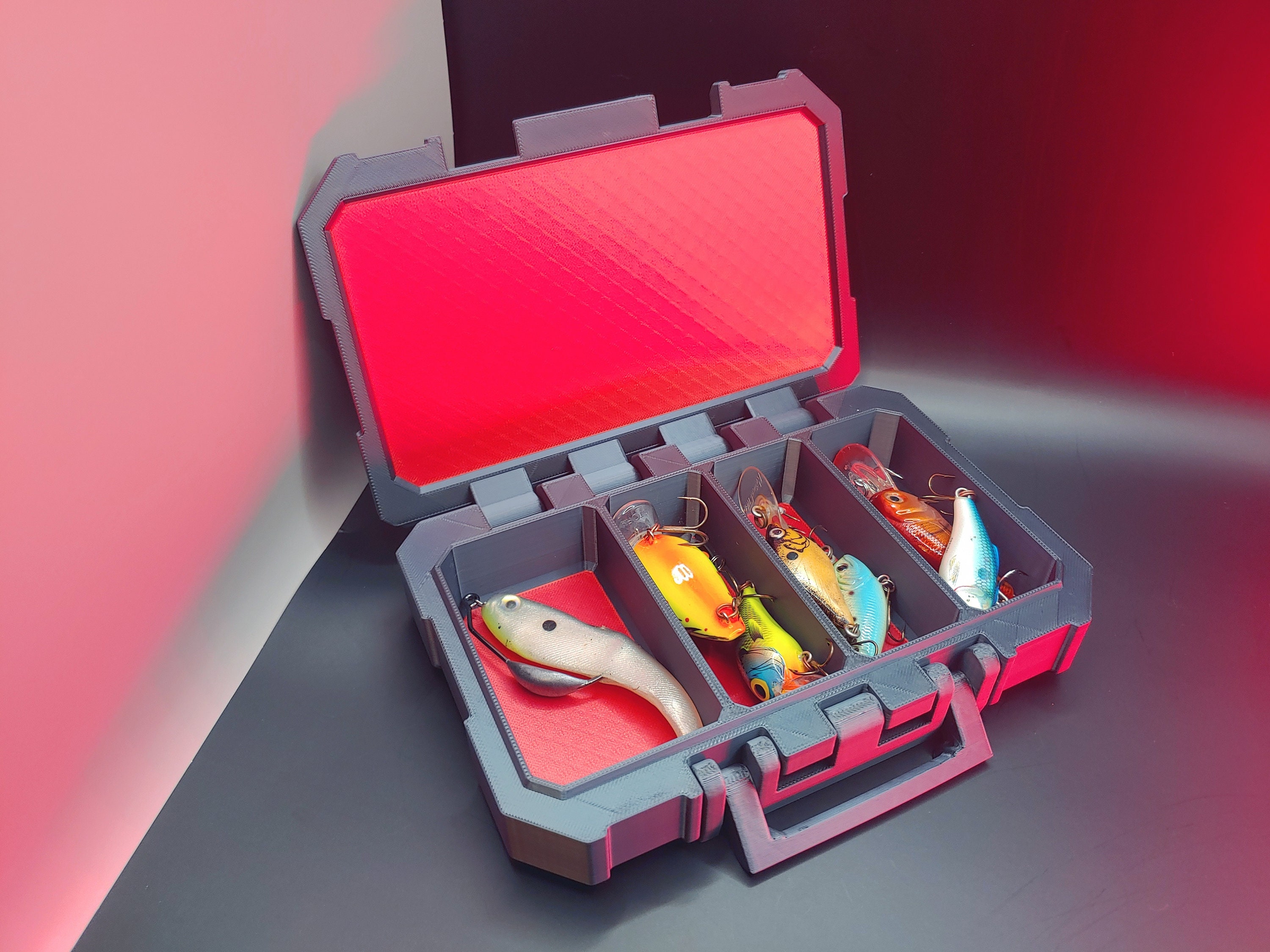 Tackle Box - Customizable/personalized 3D Printed Tackle Box - Etsy
