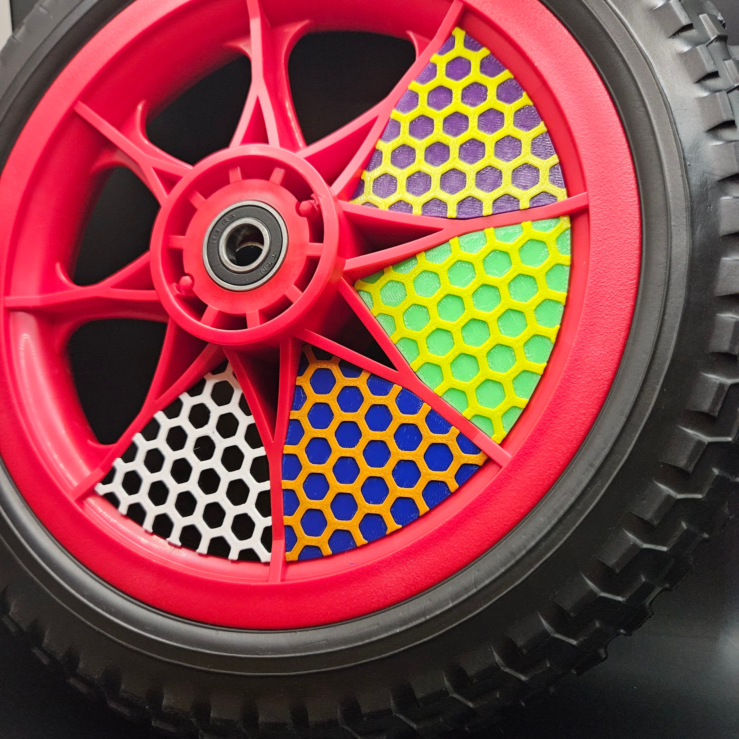 Hexagon Slot Hubcap | Disc Golf Tire Slot Hubcap | Disc Golf Rim ...