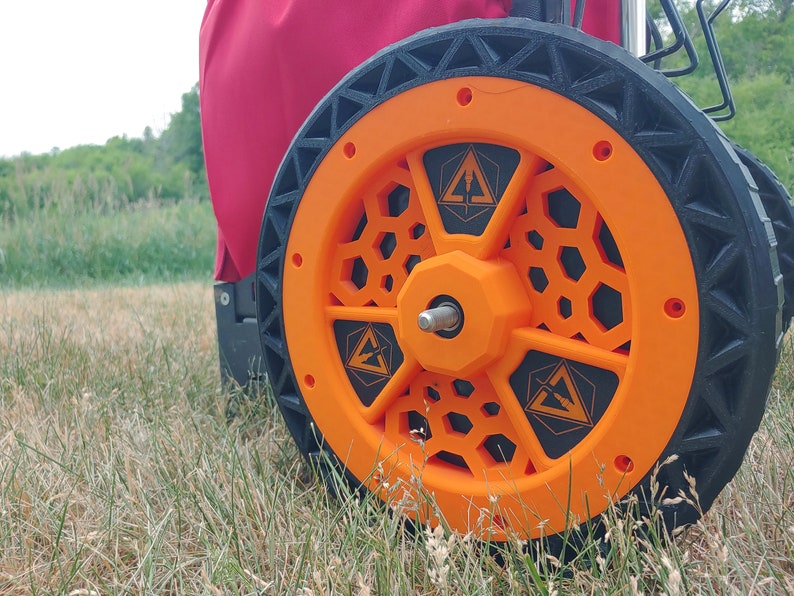 Disc Golf Cart Wheels | Custom Disc Golf Cart Wheels | Personalized ...