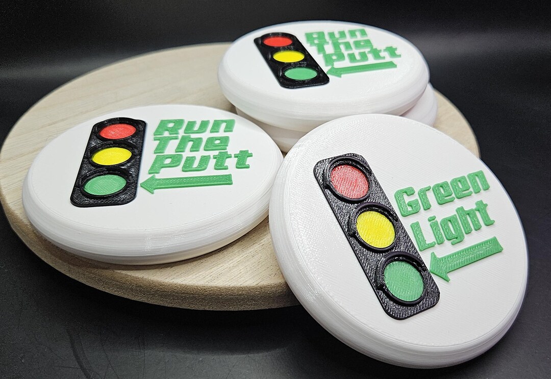 Stoplight Disc Golf Mini | Disc Golf | Disc Golfer Gift | Run It Disc ...