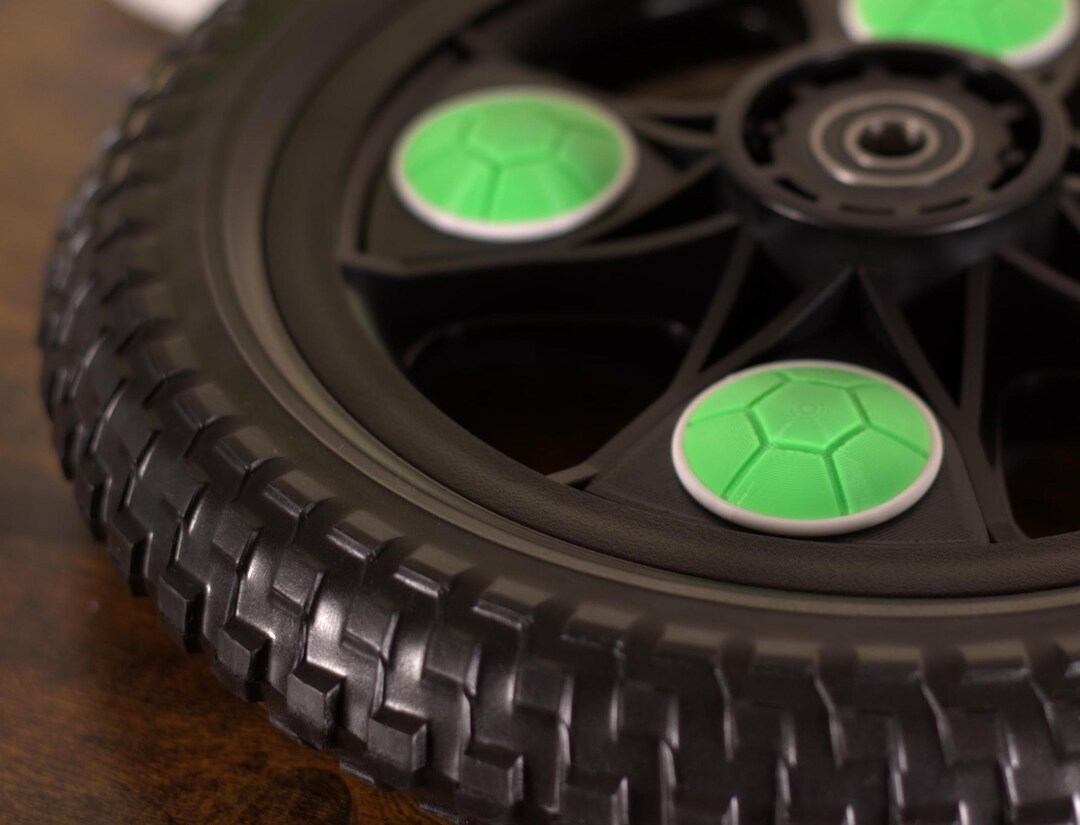 Green Turtle Trooper Slot Hubcap | Disc Golf Slot Hubcap | Disc Golf ...