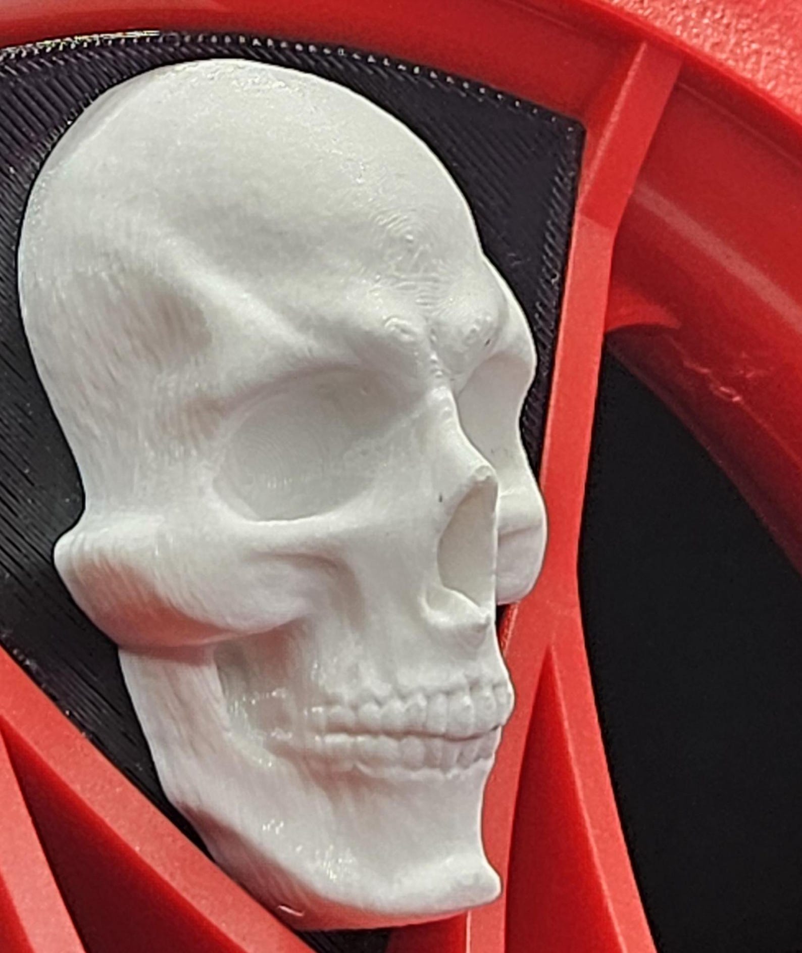 Skull Slot Hubcap | Disc Golf Tire Slot Hubcap | Disc Golf Rim ...