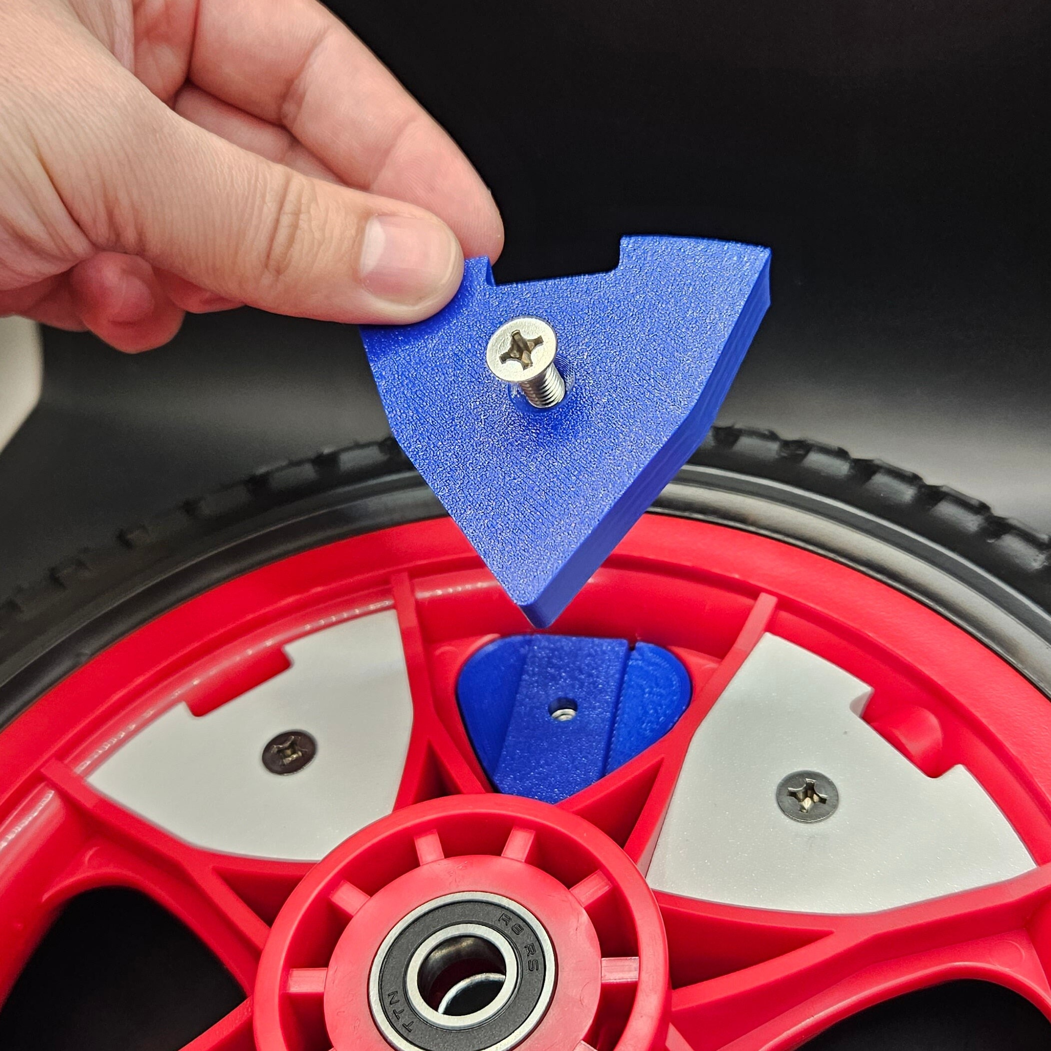 Hexagon Slot Hubcap Disc Golf Tire Slot Hubcap Disc Golf Rim Decoration ...