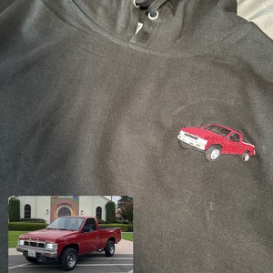 Custom Car Embroidered Sweatshirt, Race Car Hoodie, Car Lovers ...