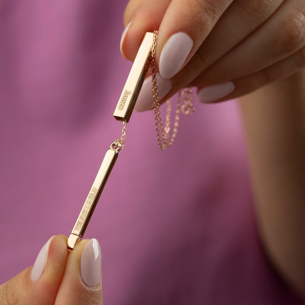 Secret Message Necklace - Etsy