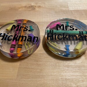Teacher Gift, Teacher Appreciation, Resin Coaster, School Gift, Teacher ...