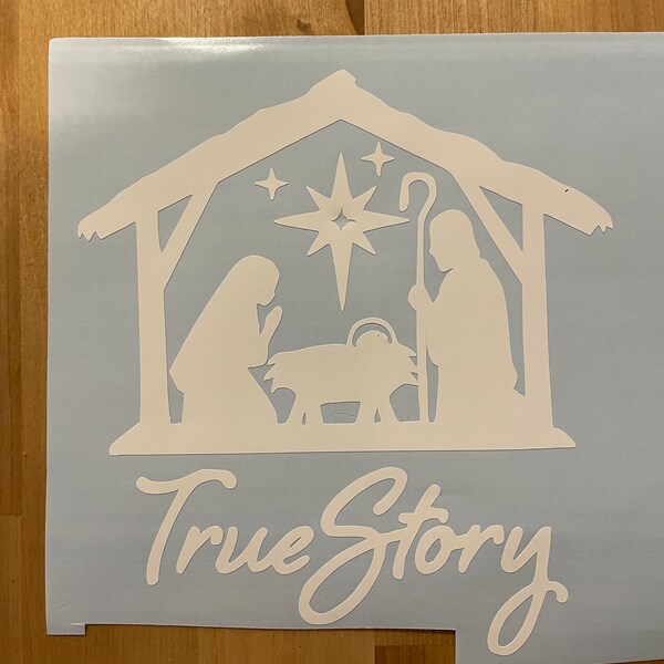 Vinyl Nativity - Etsy