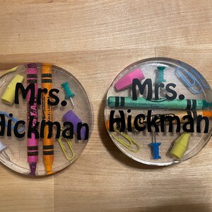 Teacher Gift, Teacher Appreciation, Resin Coaster, School Gift, Teacher ...