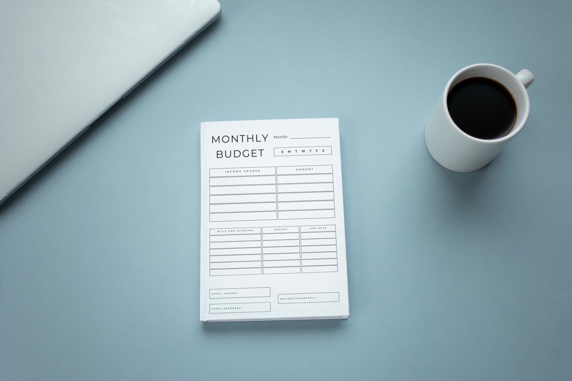 Digital Monthly Budget Template Downloadable and Printable - Etsy