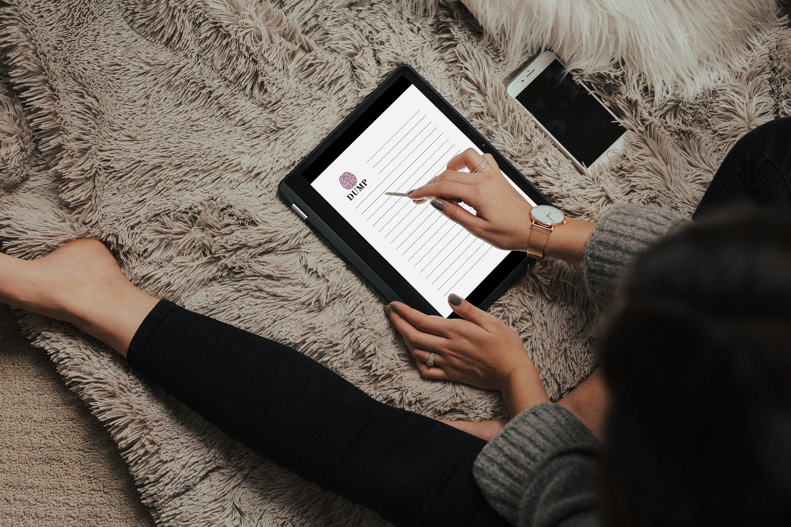 Brain Dump Notes Template Downloadable and Printable - Etsy