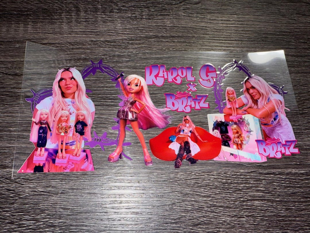 Wraps- Cup Wraps - UVDTF- Karol G - - Etsy