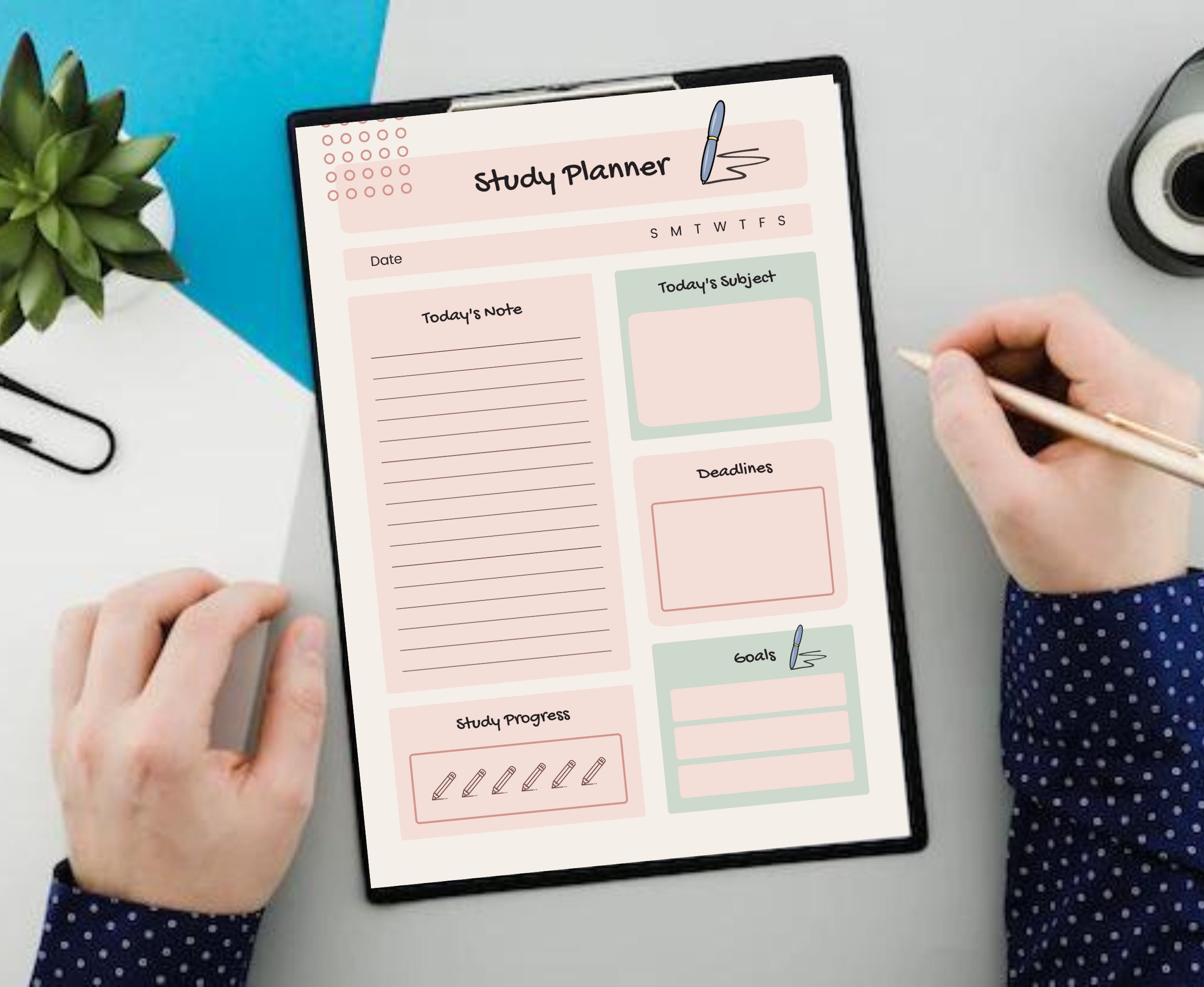 Student Daily Planner, Student Planner, Academic Planner, School ...