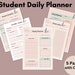 Student Daily Planner, Student Planner, Academic Planner, School ...