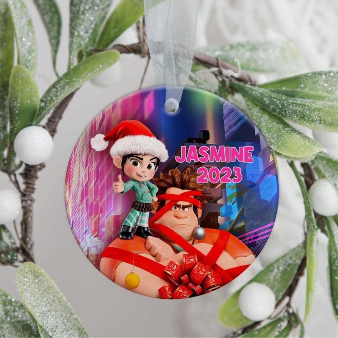 Personalized Wreck-it Ralph Ornament, Wreck-it Ralph Ceramic Ornament ...