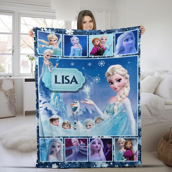 Frozen Blanket - Etsy