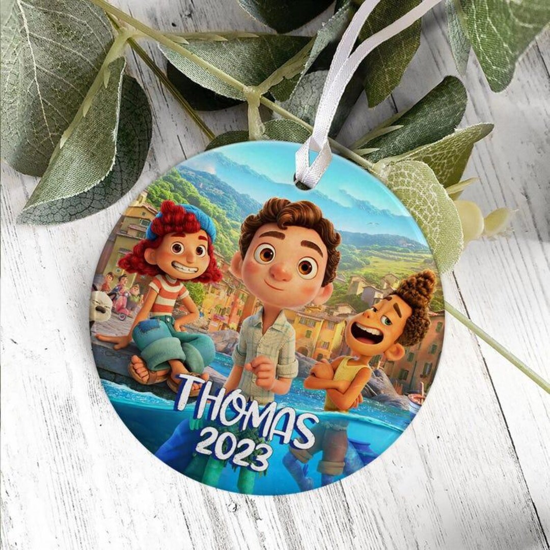 Luca Christmas Ornament, Custom Ornament, Personalized Ornament ...